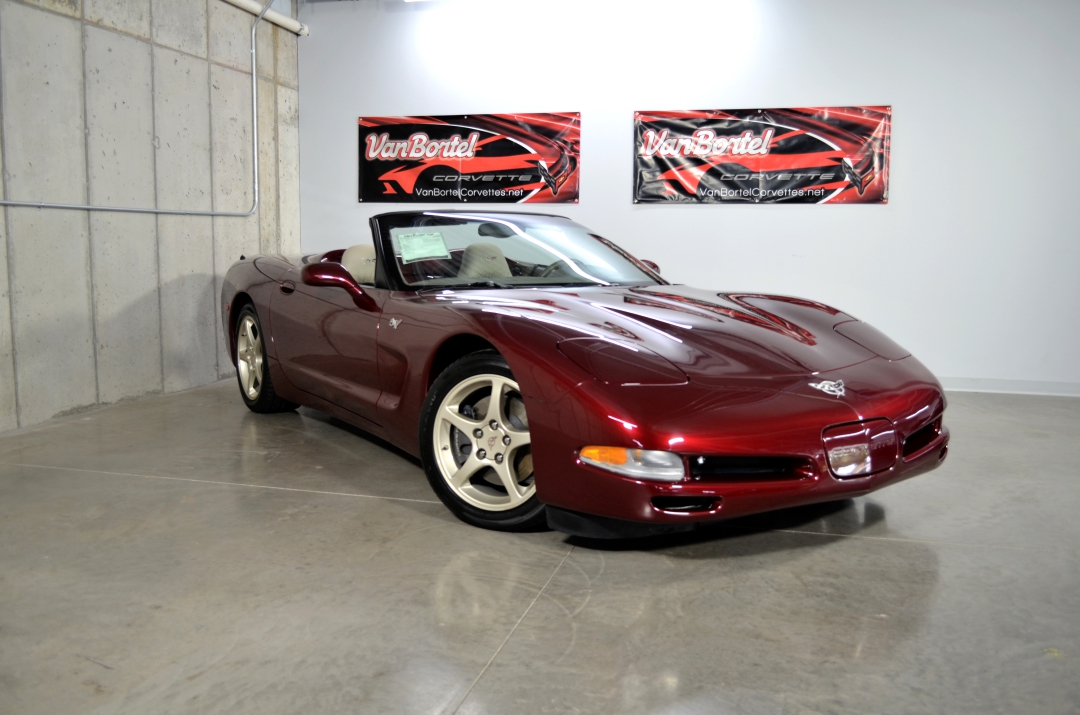 C5103 2003 Corvette Convertible 50th Anniversary Red - Van Bortel Corvette