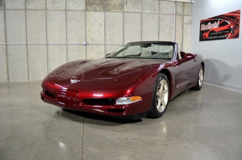 C5103 2003 Corvette Convertible 50th Anniversary Red - Van Bortel Corvette