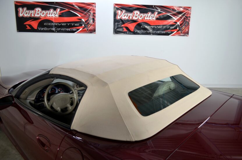 C5103 2003 Corvette Convertible 50th Anniversary Red - Van Bortel Corvette