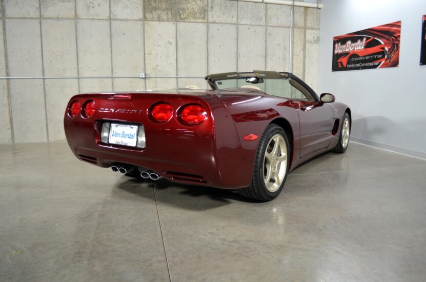 C5103 2003 Corvette Convertible 50th Anniversary Red - Van Bortel Corvette