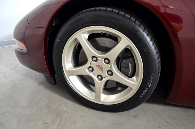 C5103 2003 Corvette Convertible 50th Anniversary Red - Van Bortel Corvette