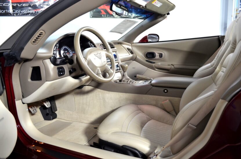 C5103 2003 Corvette Convertible 50th Anniversary Red - Van Bortel Corvette