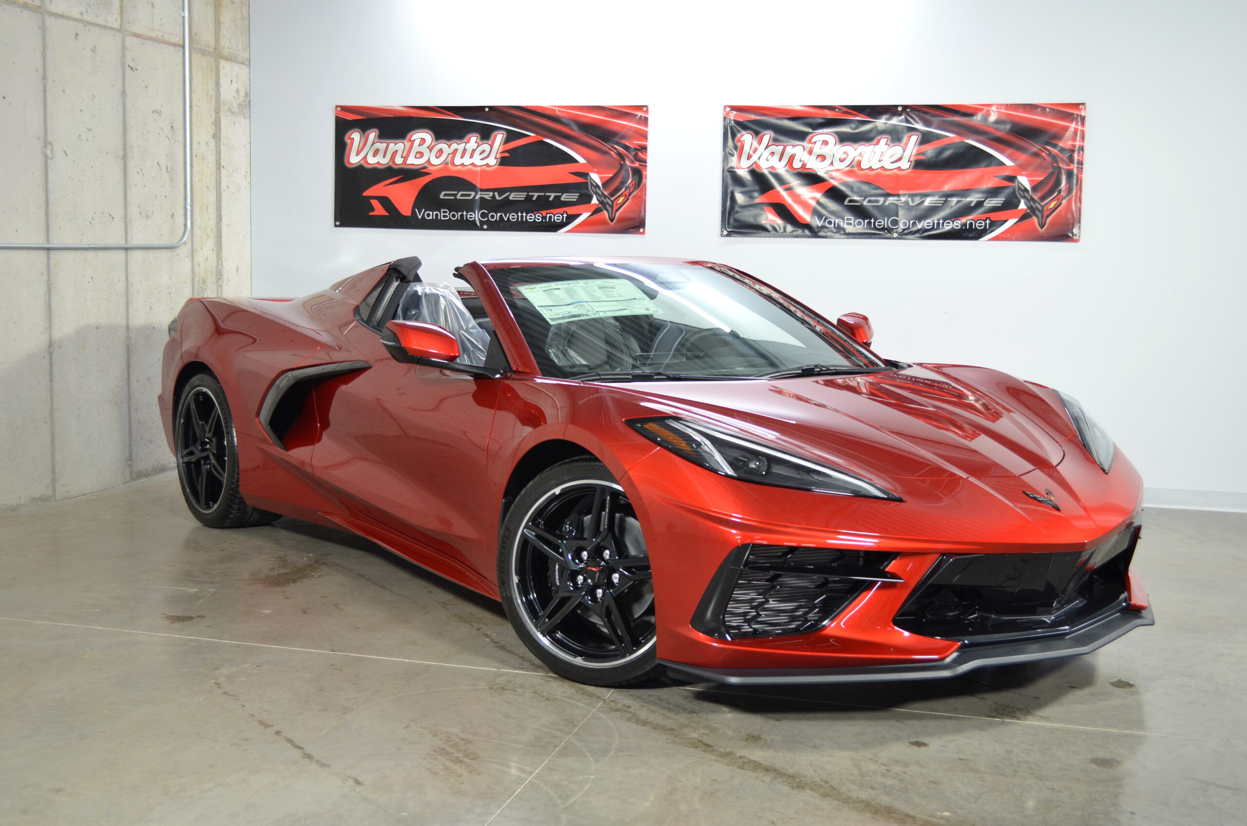 V12160 2025 Corvette Stingray Convertible Red Mist Metallic - Van ...