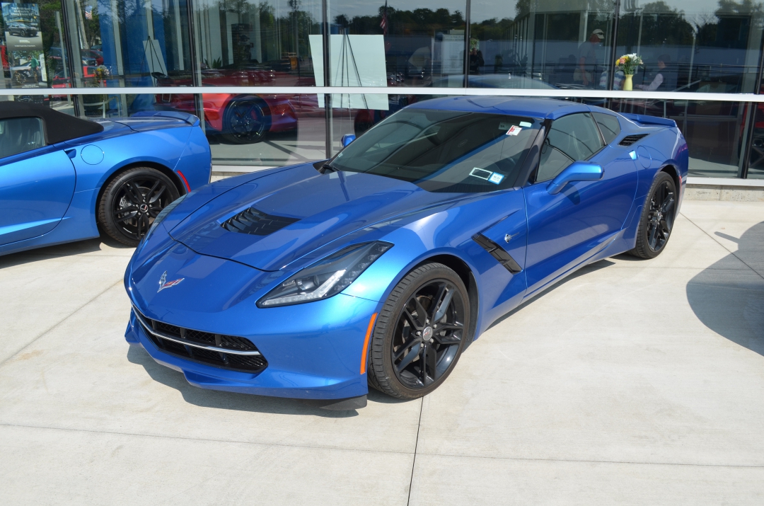 C5214 2014 Corvette Stingray Coupe Laguna Blue - Van Bortel Corvette