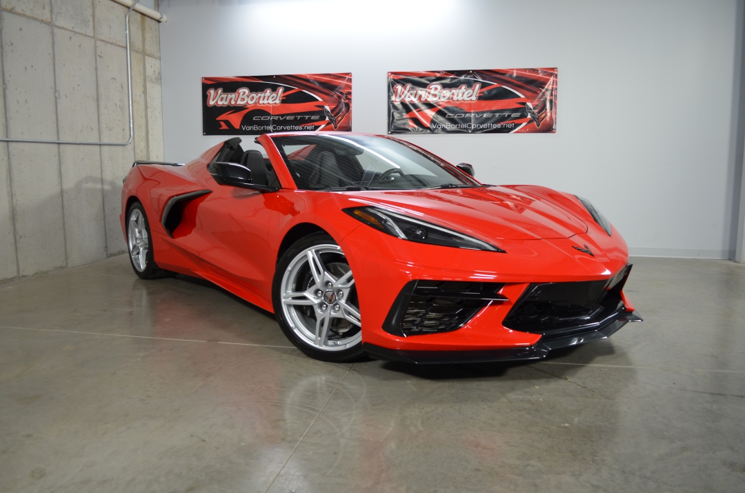 V12255A 2021 Corvette Stingray Convertible Torch Red - Van Bortel Corvette