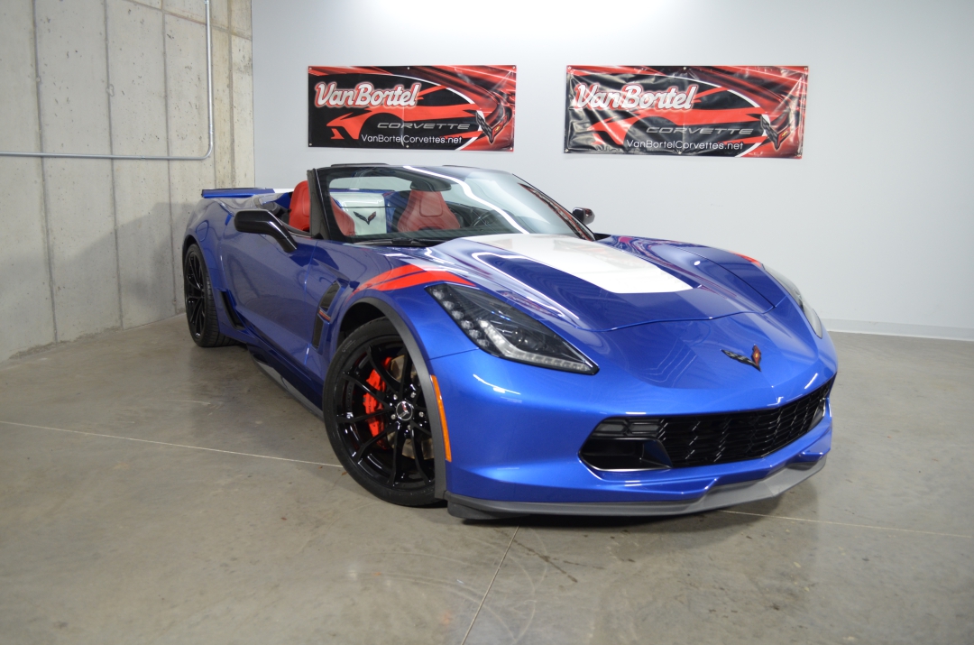 C5256 2019 Corvette Grand Sport Convertible Elkhart Lake Blue Metallic ...