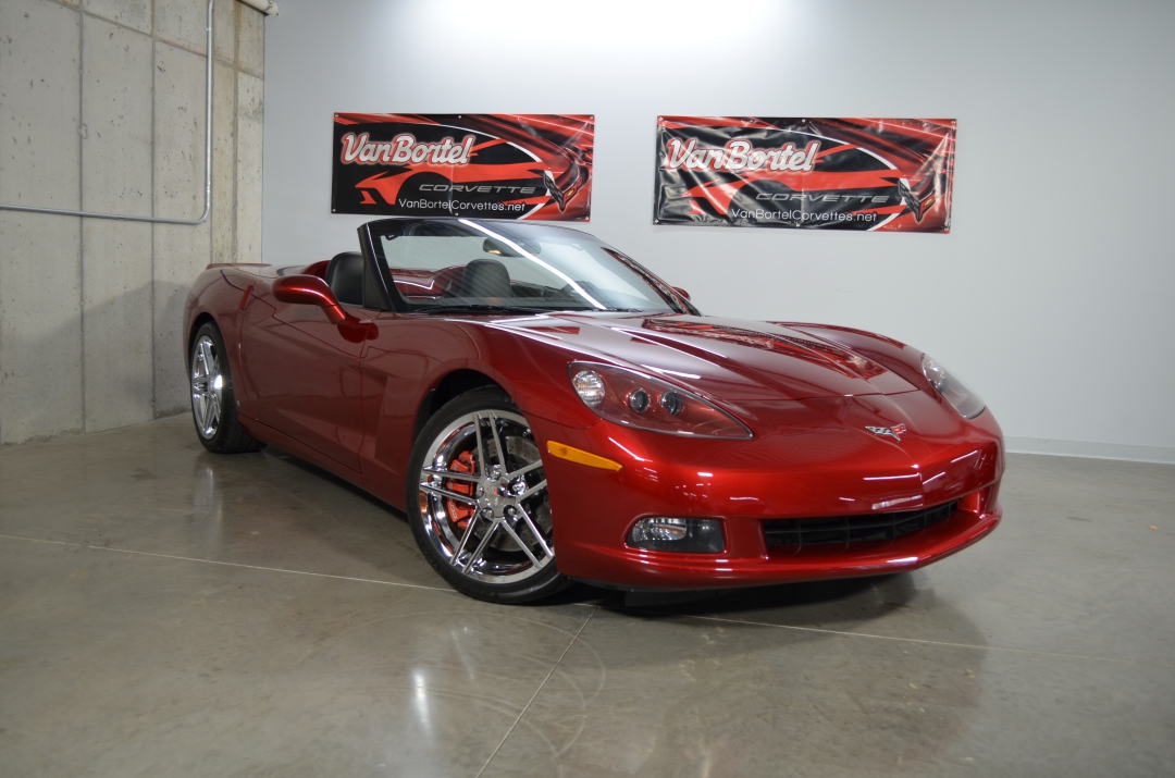 C5240A 2008 Corvette Convertible Crystal Red Metallic - Van Bortel Corvette