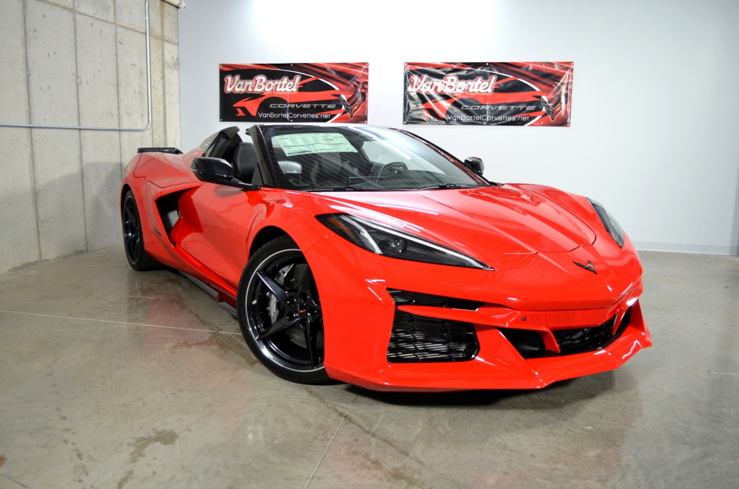 V12345 2025 Corvette E-Ray Convertible Torch Red - Van Bortel Corvette