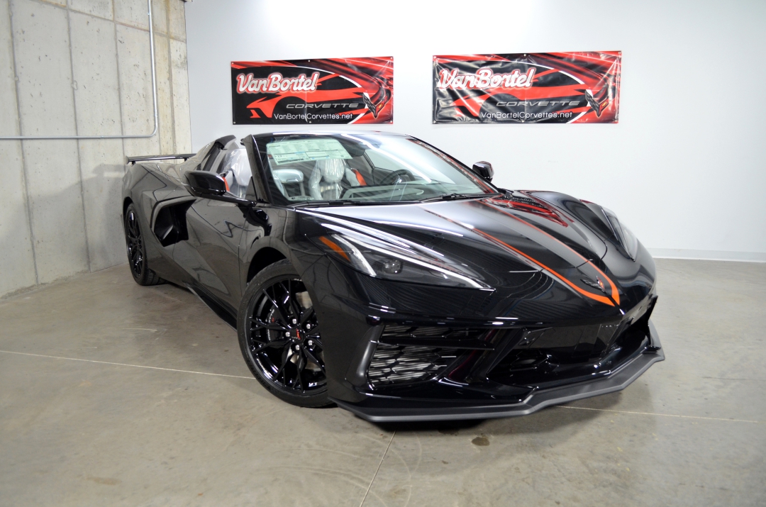 V12467 2026 Corvette Stingray Z51 Convertible Black - Van Bortel Corvette